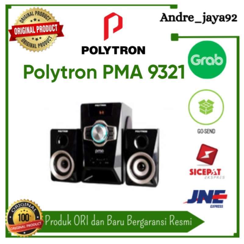 Jual Polytron Multimedia Speaker Pma 9321 /b / Pma9321/b Di Seller ...