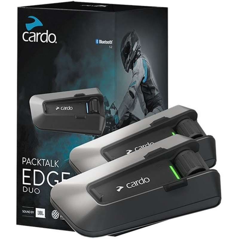Jual Cardo Packtalk Edge (sound By Jbl) - Intercom Helm Bluetooth ...