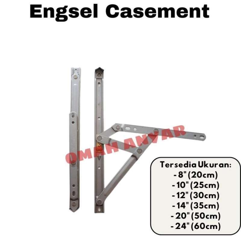 Jual Engsel Casement Pintu Jendela Aluminium Friction Stay Ss - 10 Di ...