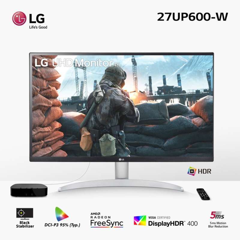 Promo Promo Lg 27up600 Monitor 27-inch Uhd 4k Ips Display Diskon 8% Di ...