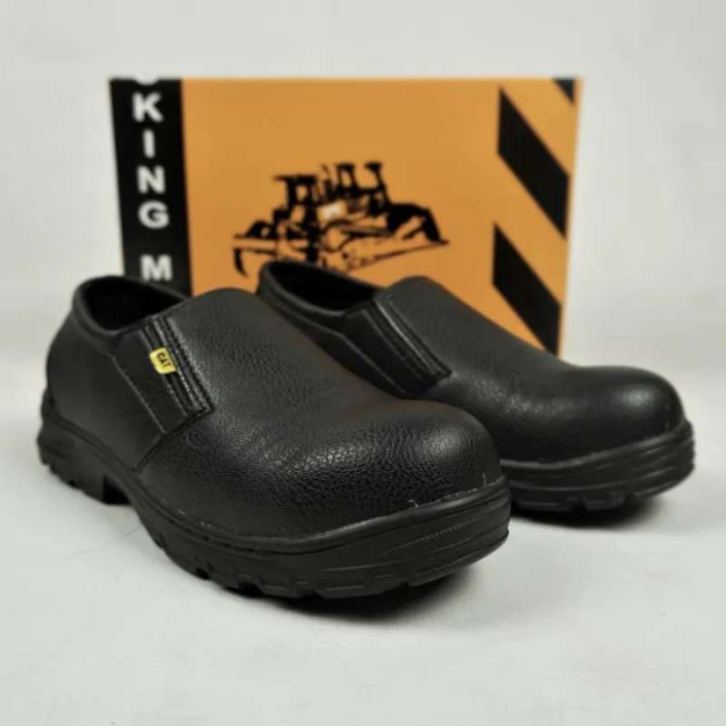 Promo Sepatu Safety King Sepatu Safety Pria Ujung Besi Proyek - Hitam ...