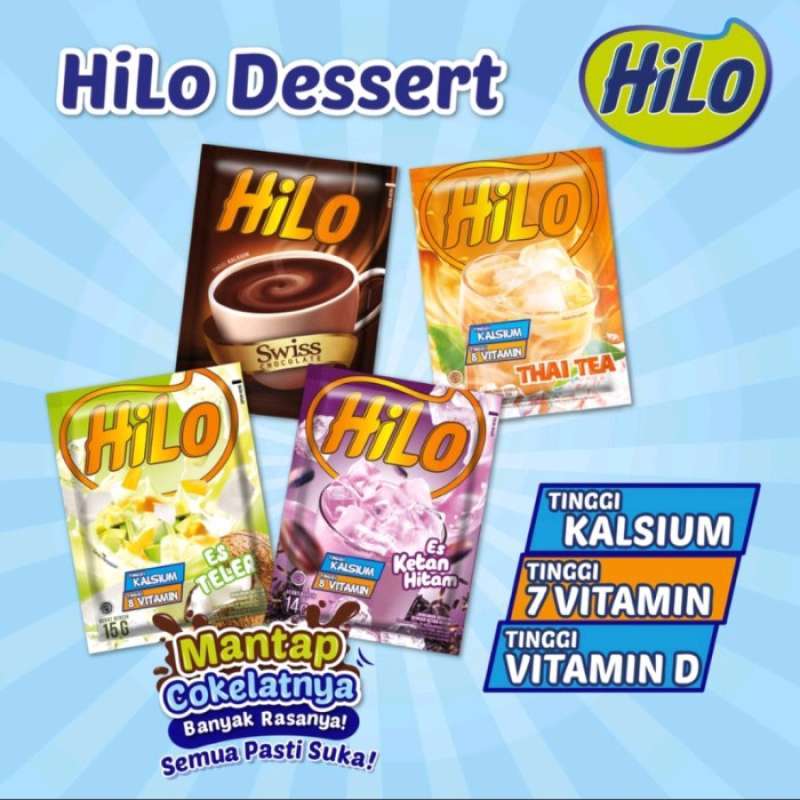 Jual Hilo Es Ketan Hitam 10 Sachet @14 Gr Minuman Serbuk Di Seller ...