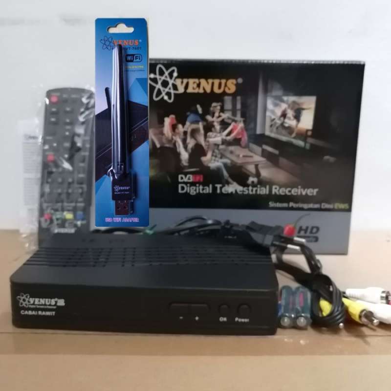 Promo Venus Cabe Rawit Set Top Box Tv Digital Dvbt2 Dvb T2 Venus Cabai ...