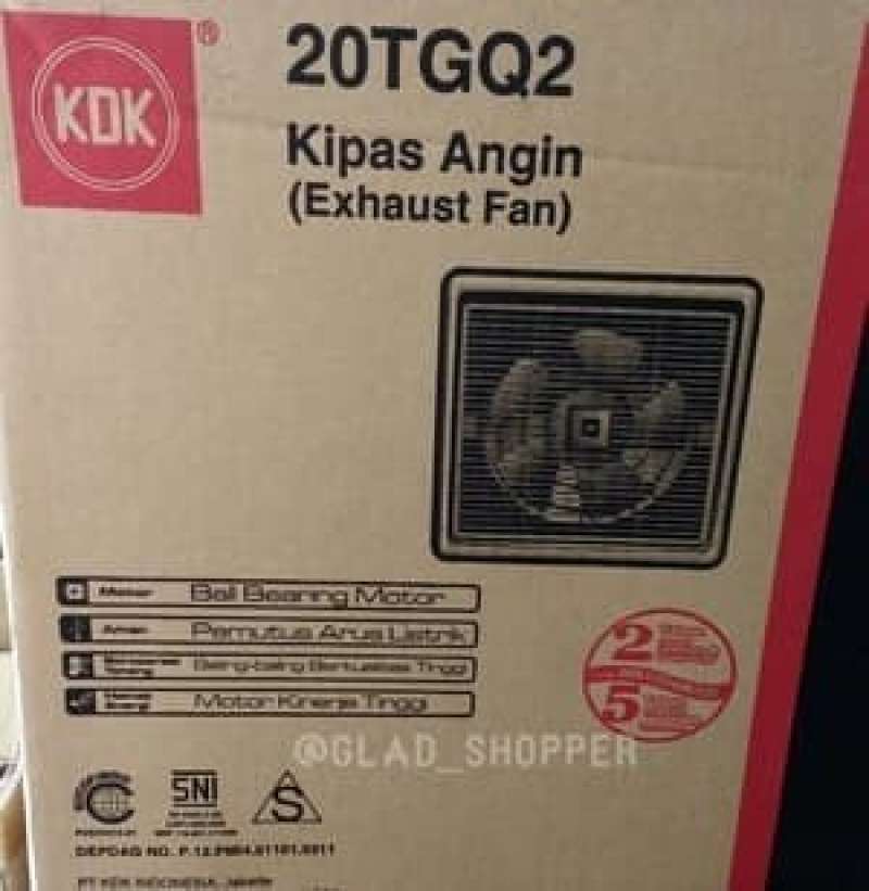 Promo Kdk 20tgq2 Ceiling Exhaust Fan Diskon 22% Di Seller Gansirsa ...