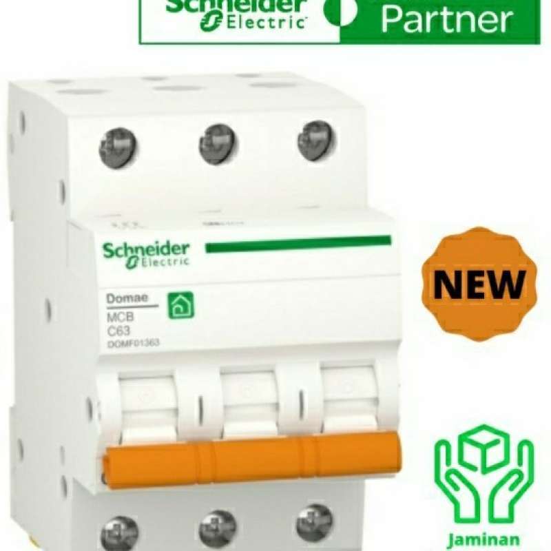 Promo Mcb Domae 3 Phase 63 Ampere / Mcb 3phase 63ampere Schneider ...