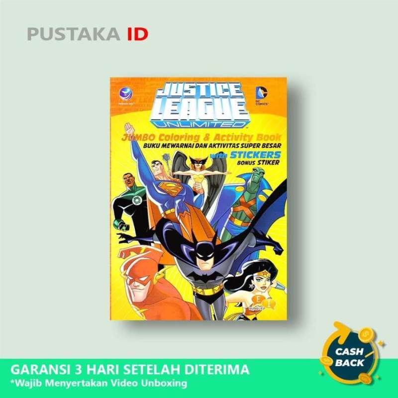 justice league unlimited coloring book