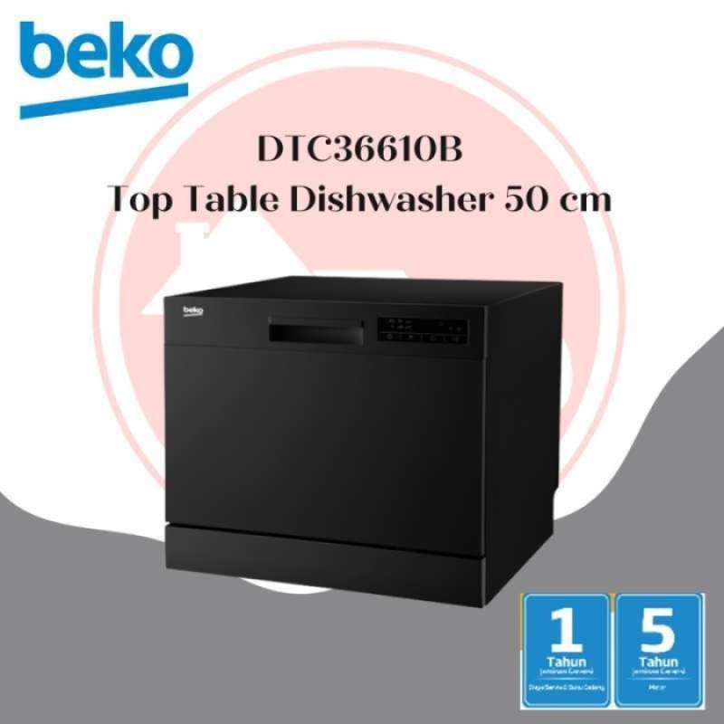 Promo Beko Dishwasher Mesin Cuci Piring Dtc36610b Dtc-36610b Diskon 23% ...