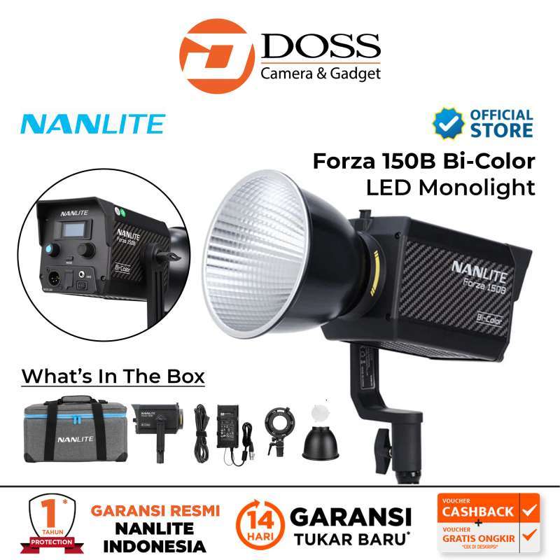 Jual Nanlite Forza 150b Bi-color Led Monolight Forza 150 Bi Color Di ...