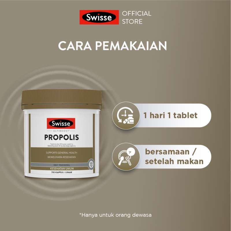 Jual Swisse Ultiboost Propolis - Multivitamin Suplemen & Vitamin Kesehatan Daya Tahan Tubuh ...