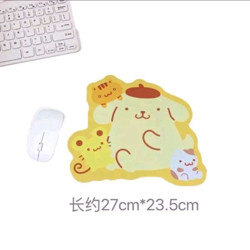 Jual Mousepad Pompompurin Mouse Pad Rubber Lucu Pom Pom Purin Kuning ...