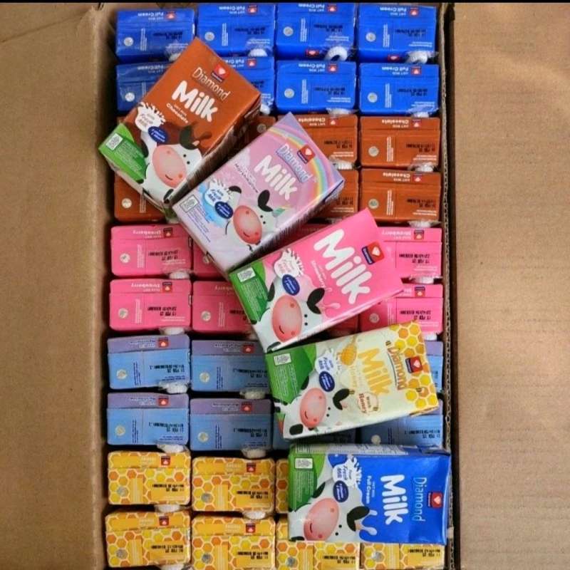 Jual Diamond Susu Uht 125ml 1dus Isi 40 - Diamond Mix 125dus Di Seller Delight - Cipinang ...