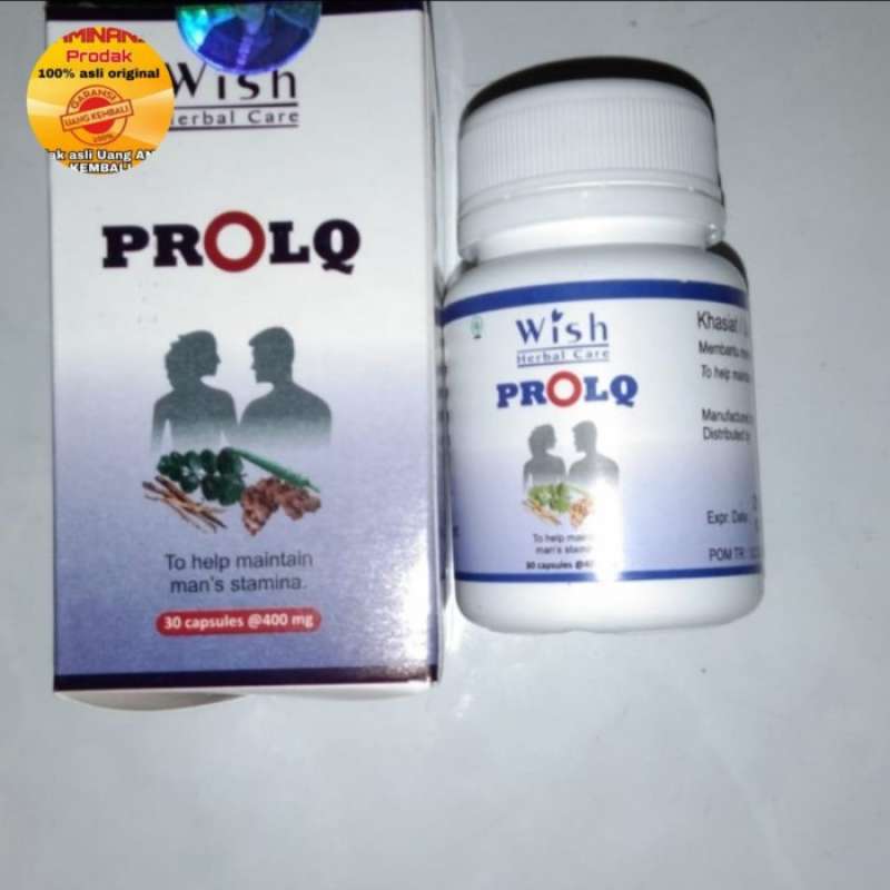Promo Wish Prolq - Kapsul Original Dr Boyke Obat Pria Herbal Alami Bpom ...