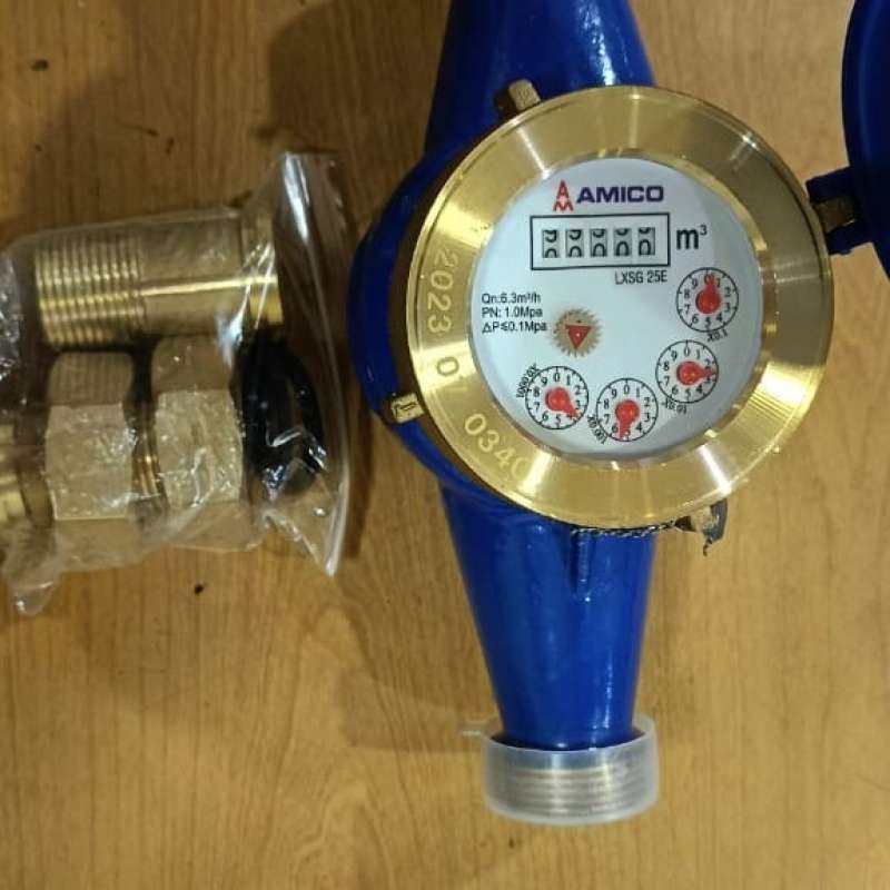 Promo Jual Water Meter Amico 1 Inch/flow Meter Air Dn 25 Mm Lxsg-25e ...