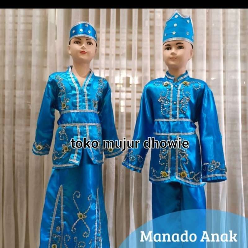 Promo Baju Adat Sulawesi Utara Manado Cewe Atau Cowo Adat Nusantara ...