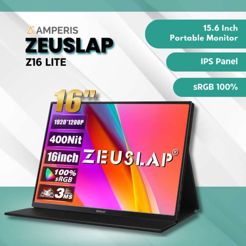 Promo Zeuslap Z16 Lite Monitor Portable Hd Ips Panel 1080p Vesa Diskon ...