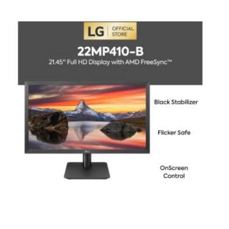 Promo Monitor 22mp410 22 Inch, 75hz, Full Hd Display Amd Freesync Hdmi ...