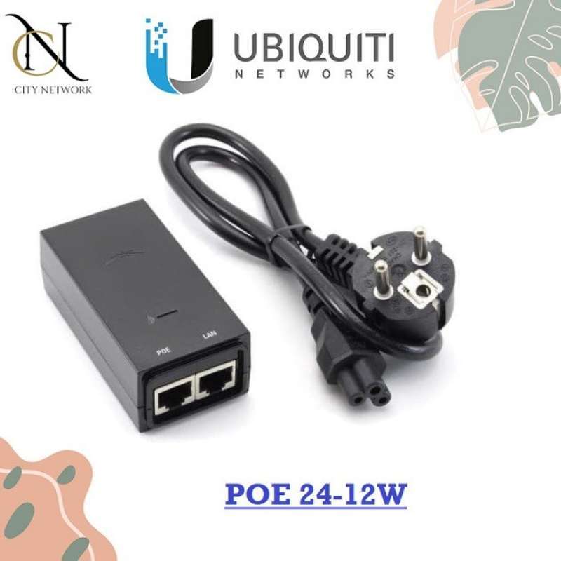 Promo Ubiquiti Poe 24-12w 24v 0,5a Poe Adapter Diskon 23% Di Seller ...