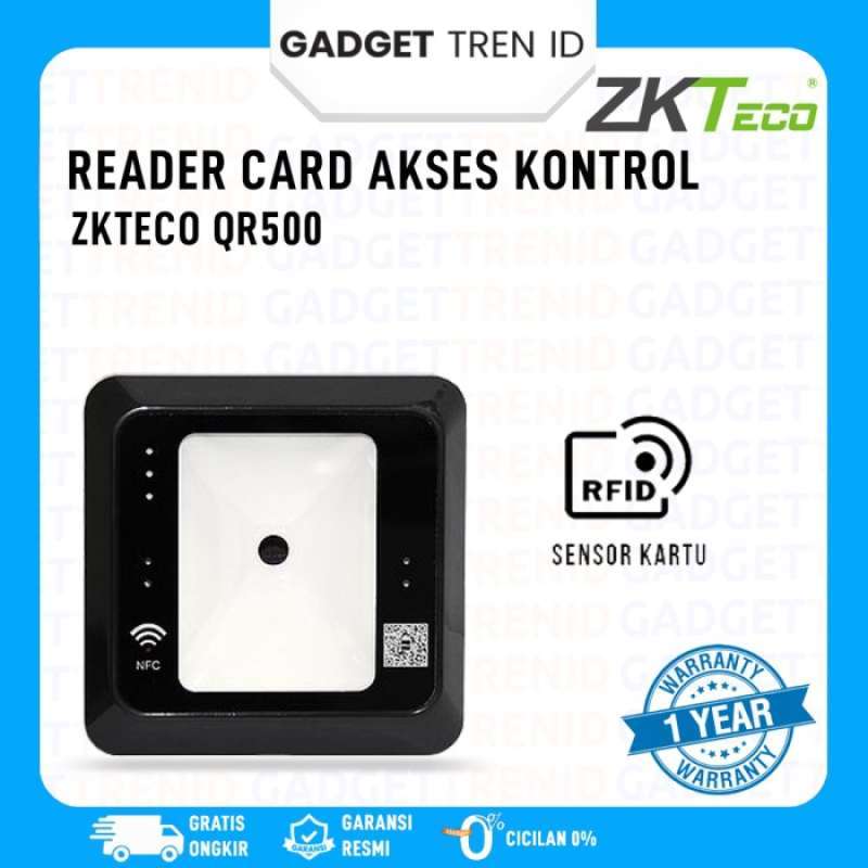 Promo Reader Untuk Akses Kontrol Zkteco Qr500 Qr Code & Kartu Rfid - Proxy Diskon 6% Di Seller ...