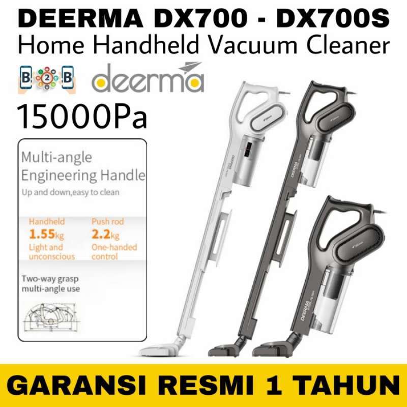 Promo Deerma Dx700 Dx700s - Home Handheld Vacuum Cleaner - Dx700s Diskon 20% Di Seller Gansirsa ...