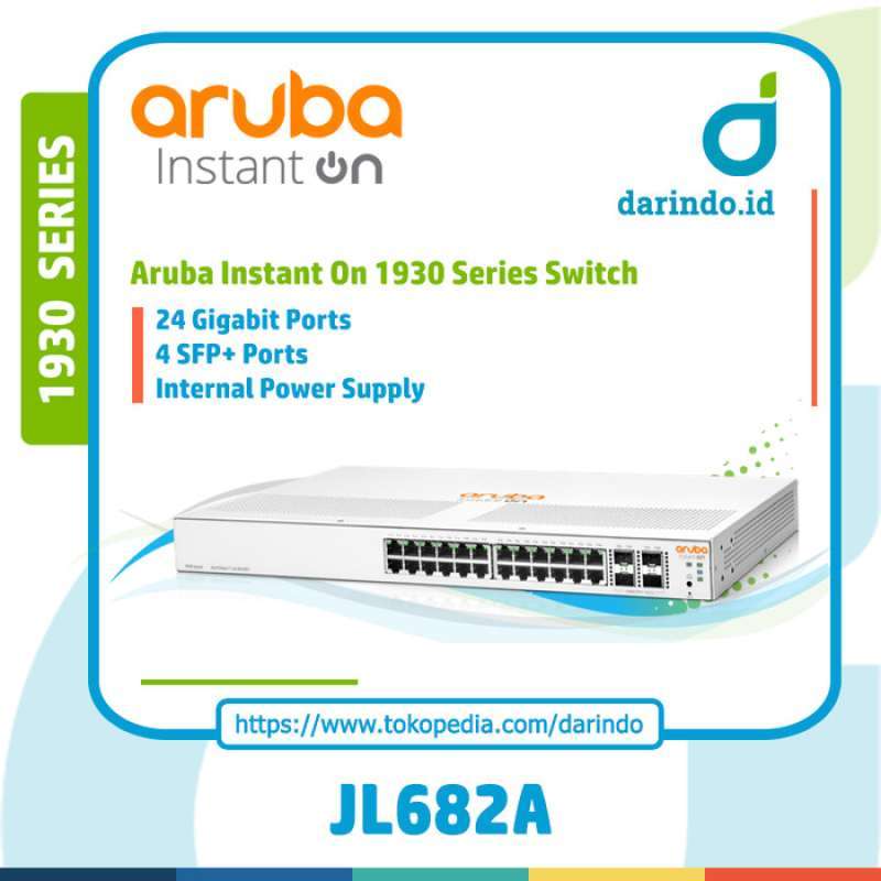 Promo Aruba Instant On 1930 24g 4sfp+ Switch [jl682a] Diskon 23% Di ...
