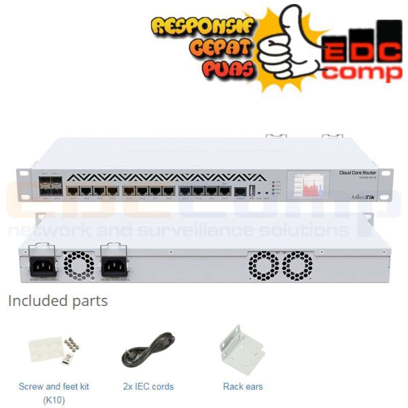 Promo Mikrotik Cloud Core Router Ccr1036-12g-4s V2 Diskon 23% Di Seller ...