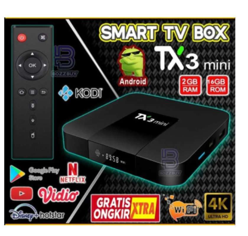 Promo Android Tv Box Tx3 Mini 2gb+16gb Termurah Diskon 22% Di Seller Gansirsa - Cengkareng Barat ...