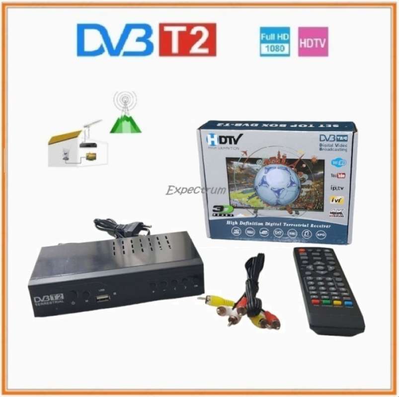 Promo Set Top Box Digital Dvb T2 Wifi Stb Antena Full Hd Tv Digital Diskon 38% Di Seller ...