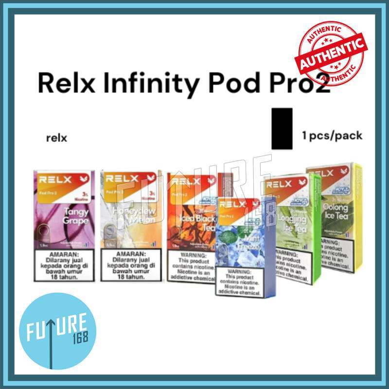 Jual Relx Pod Infinity Pro 2 2ml 3%, Infinity 2 Pod Original All ...