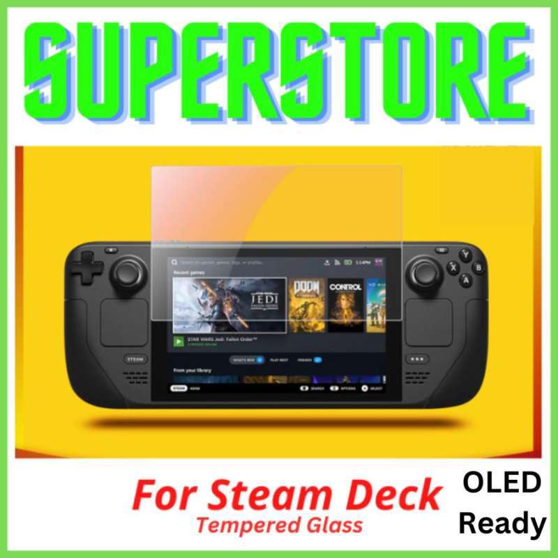 Jual Tempered Glass For Steam Deck Screen Protector Di Seller ...