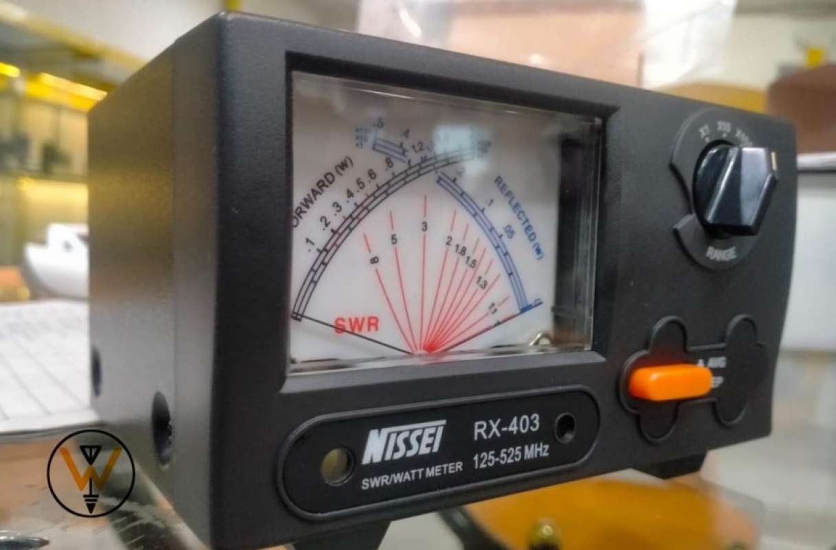 Jual Nissei Rx-403 Cross-needle Swr/power Meter 125-525mhz 2/20/200w Di ...