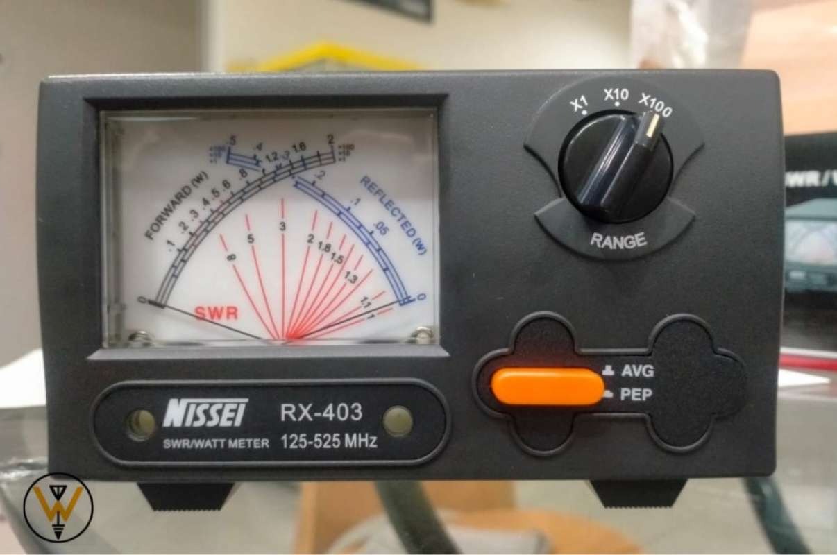 Jual Nissei Rx-403 Cross-needle Swr/power Meter 125-525mhz 2/20/200w Di ...