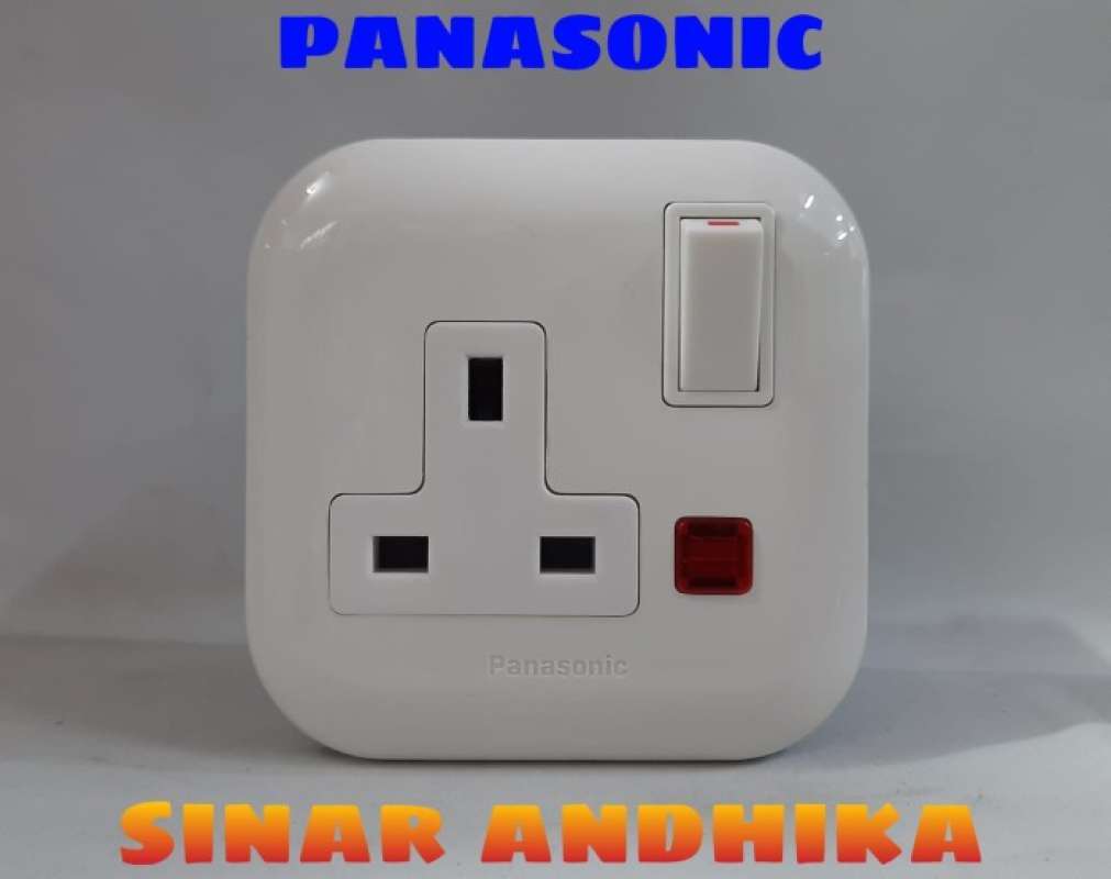 Promo Stop Kontak Ac Panasonic +inbow Dus Hitam Wbj1214w Berkualitas ...