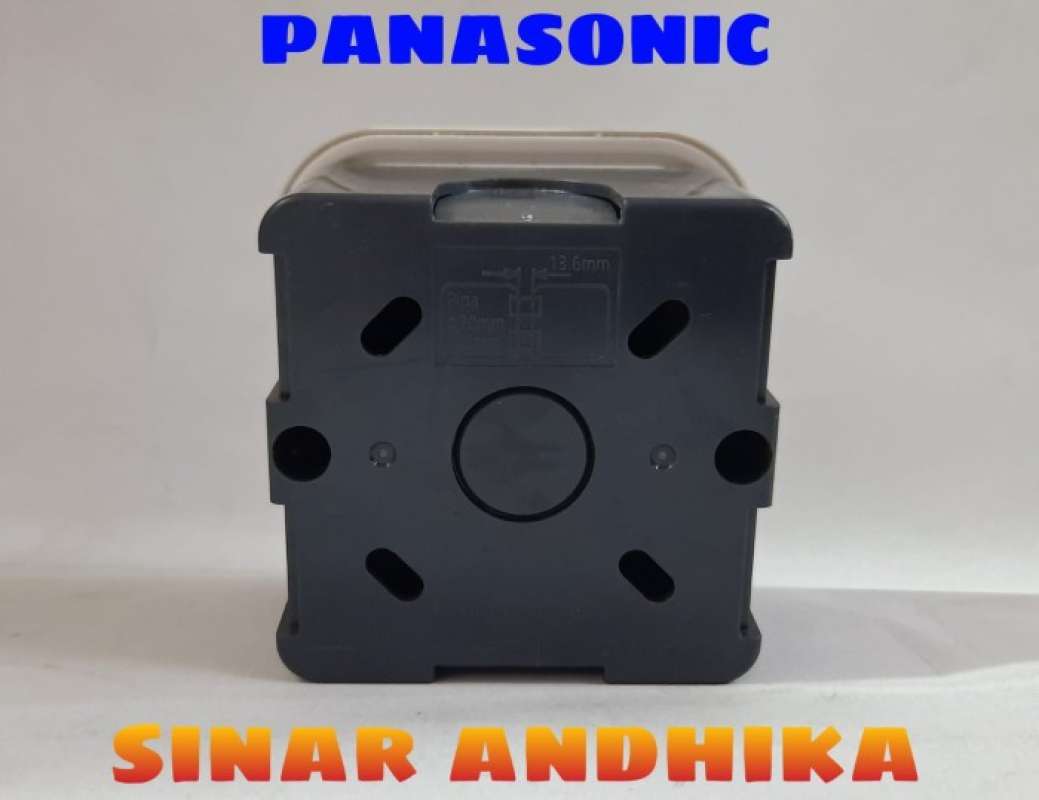 Promo Stop Kontak Ac Panasonic +inbow Dus Hitam Wbj1214w Berkualitas ...
