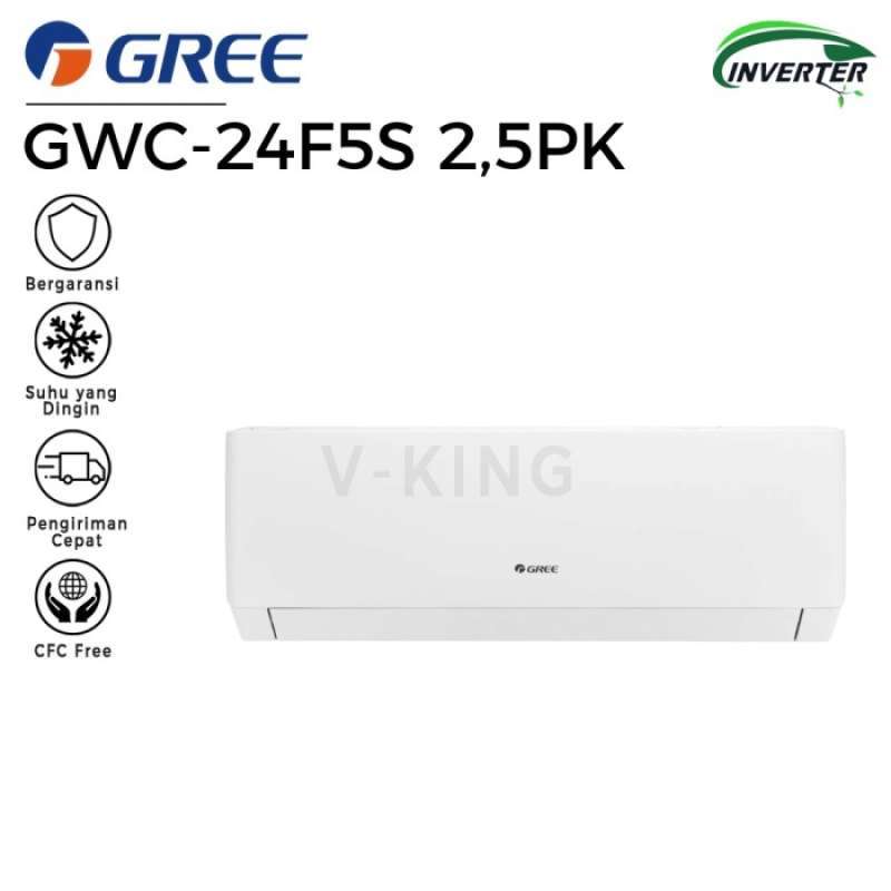 Promo Ac 2pk Gree Gwc-24f5s / F5s Ac Split Inverter G+ Air Conditioner ... Promo Ac 2pk Gree Gwc-24f5s / F5s Ac Split Inverter G+ Air Conditioner ...