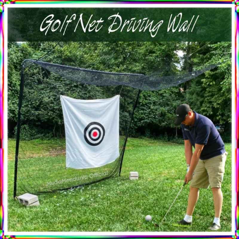 Promo Dinding Jaring Driving Golf Net 3mx3 Golf Training Net Diskon 33% ...