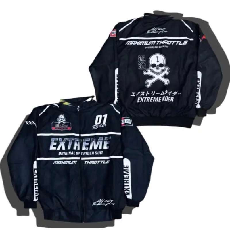 Promo Jaket Motor Touring Varsity Jacket Nascar Racing Vintage Full ...