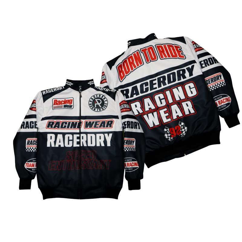 Promo Jaket Motor Touring Varsity Jacket Nascar Racing Vintage Full ...