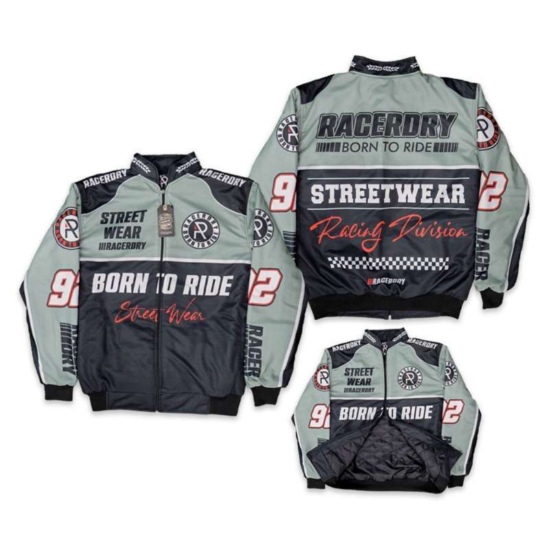 Promo Jaket Motor Touring Varsity Jacket Nascar Racing Vintage Full ...