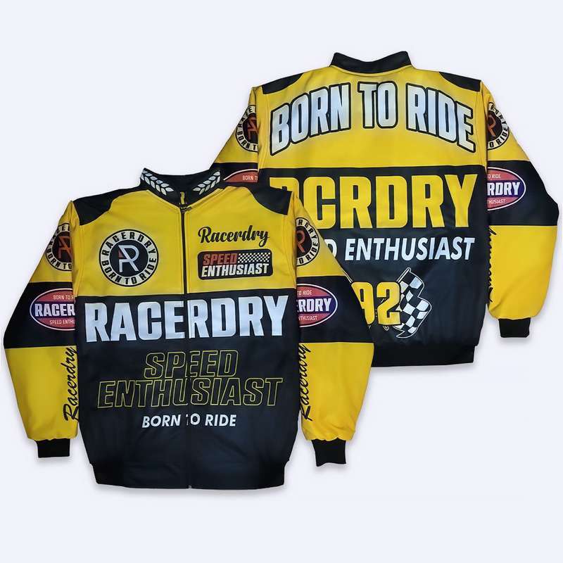 Promo Jaket Motor Touring Varsity Jacket Nascar Racing Vintage Full ...