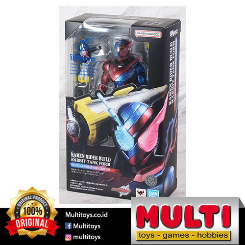 Jual Shf Kamen Rider Build Rabbit Generations Edition 65774 Di Seller ...