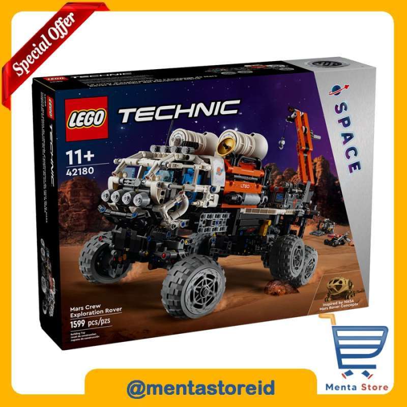 Promo Lego Technic 42180 Mars Crew Exploration Rover Diskon 30% Di ...