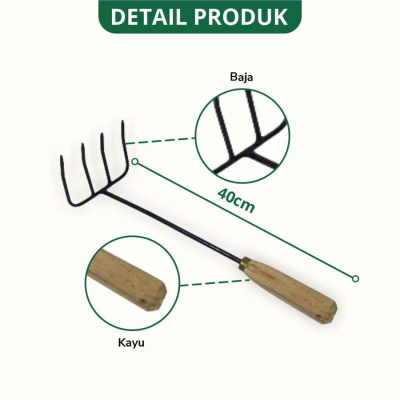 Jual Infarm Garu Garpu Garukan Cangkrang Taman Kebun Peralatan Berkebun ...