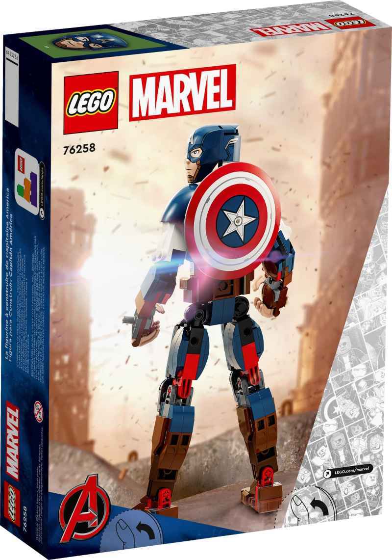 Jual Lego Superheroes 76258 Captain America Construction Figure Di ...