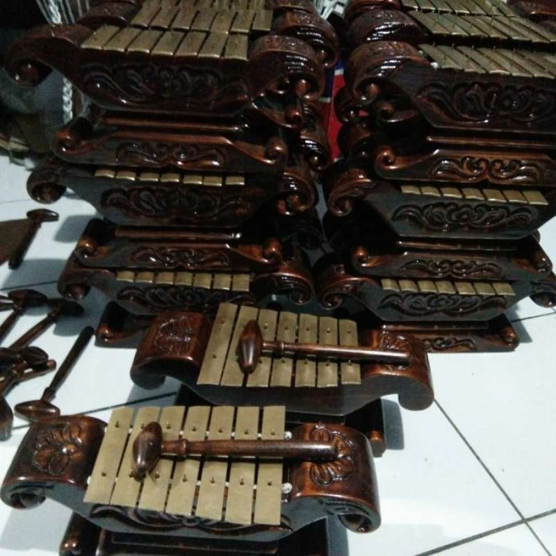 Promo Alat Musik Tradisional Gamelan Saron Mini Diskon 23% Di Seller ...