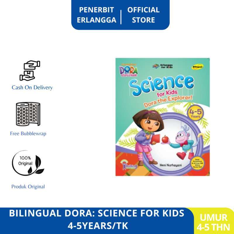 Jual Bilingual Dora: Science For Kids 4-5years/tk - Erlangga Di Seller Penerbit Erlangga ...
