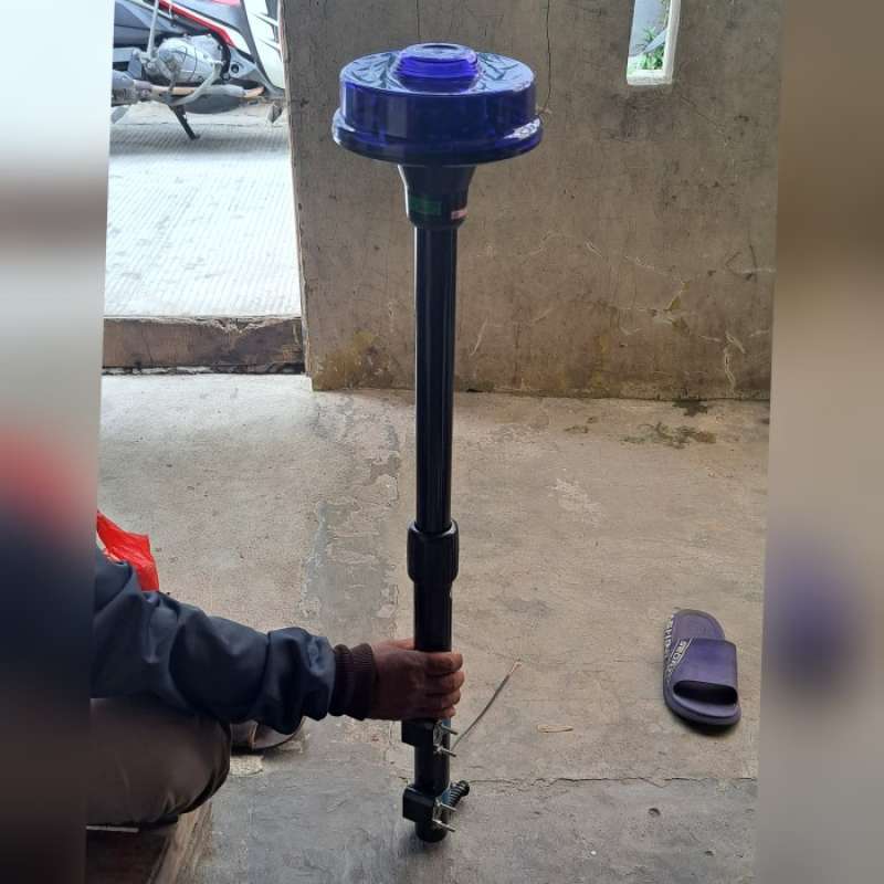 Jual Lampu Tiang Motor Polisi Patwal Biru Strobo Garansi Di Seller Snj ...