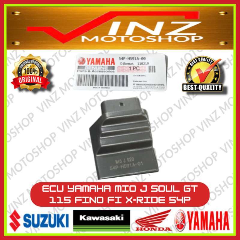 Promo Ecu Cdi Ecm Unit Comp Yamaha Mio J Soul Gt 115 Fino Fi Xride 54p ...