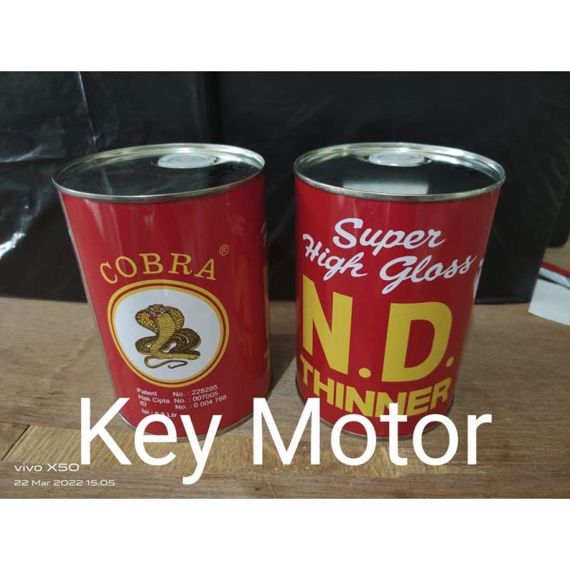 Jual Thinner Tiner Cobra Merah Dan Hitam 0,8l Premium Quality Di Seller ...