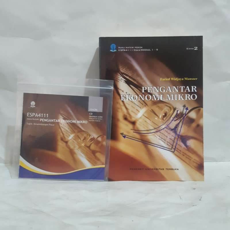Promo Buku Ut Pengantar Ekonomi Mikro Edisi 2 + Cd By Faried Widjaya ...