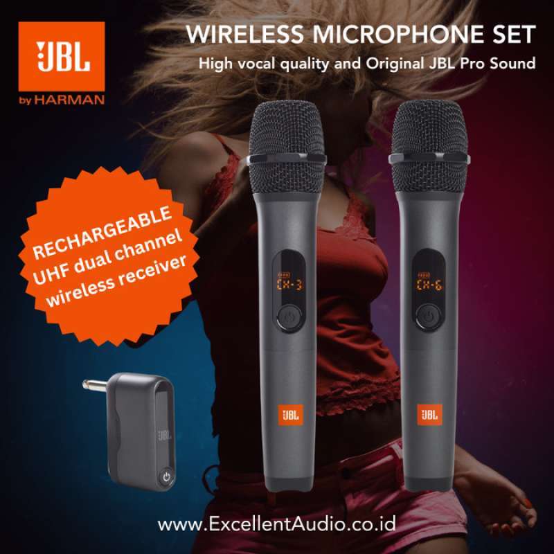Promo Jbl Wireless Microphone Set Diskon 33% Di Seller Komputermu Store ...